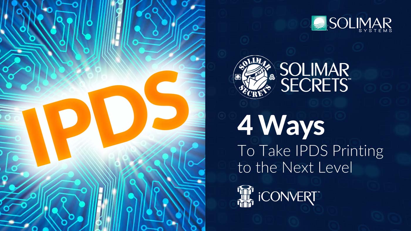 Four Ways to Take IPDS Printing to the Next Level